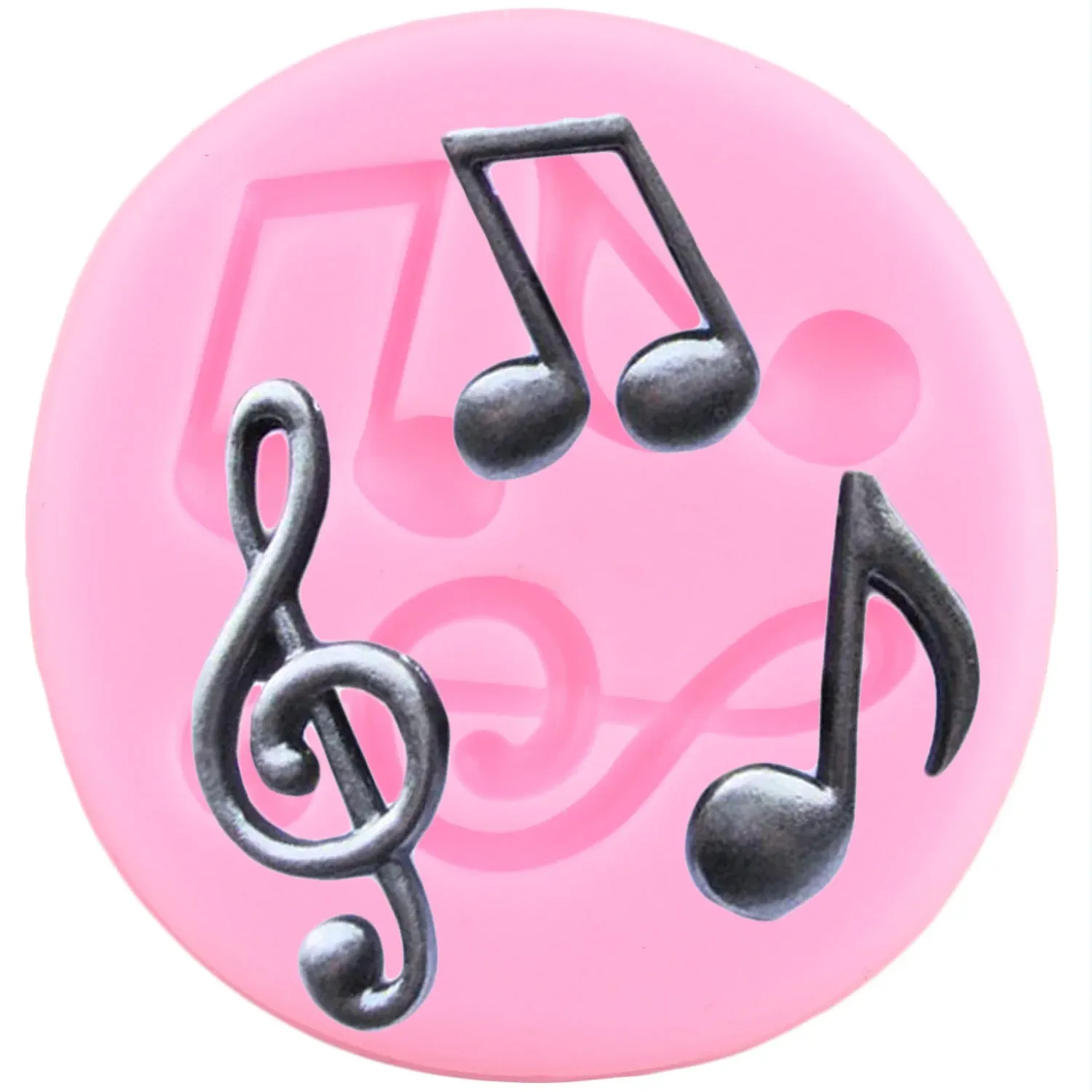 DHgate.com:Music Note Silicone Molds: Fondant, Candy, Resin, and ...