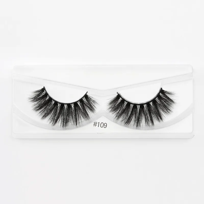 DHgate.com:Quantity Pairs Fluffy 3D Mink Eyelashes - Natural Soft ...
