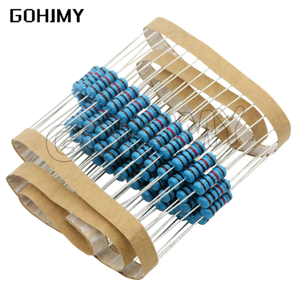 1W Metal Film Resistor 1% Tolerance 1 Ohm to 1 Megaohm Range from ...