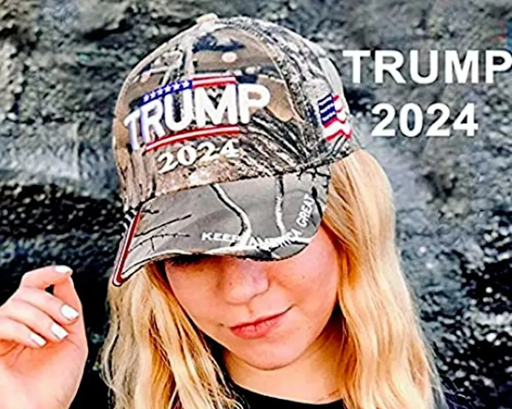 Donald Trump 2024 Camouflage Patriotic Baseball Caps With USa Flag And ...