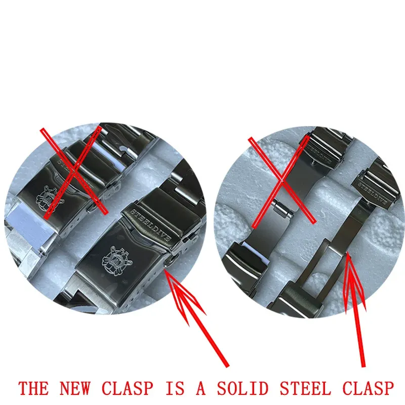 Stainless Steel Dive Watch: 41mm Automatic Mechanical Waterproof Wrist ...