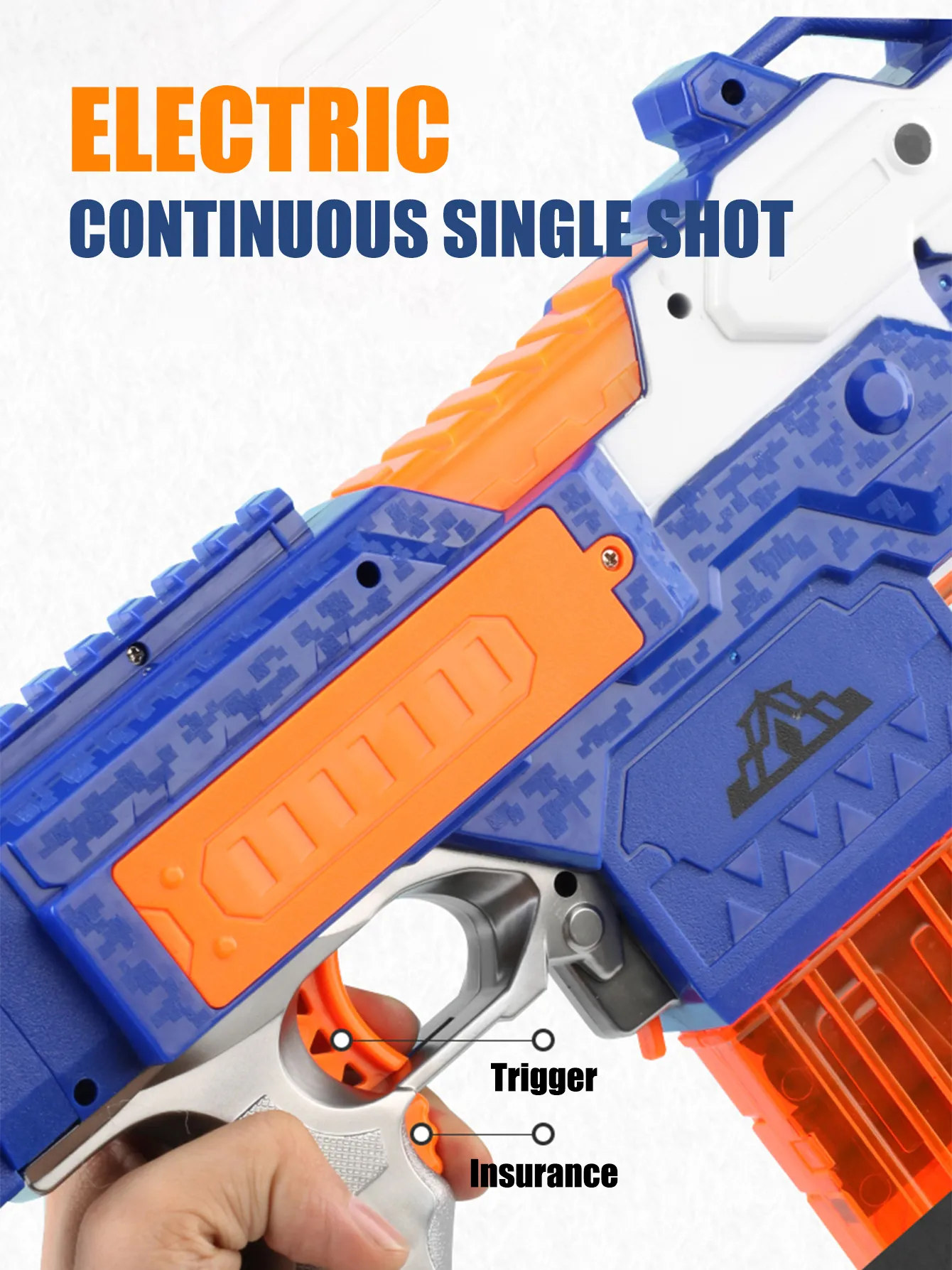 Toy Guns That Shoot Rubber Bullets: Children's Toy Submachine Gun With ...