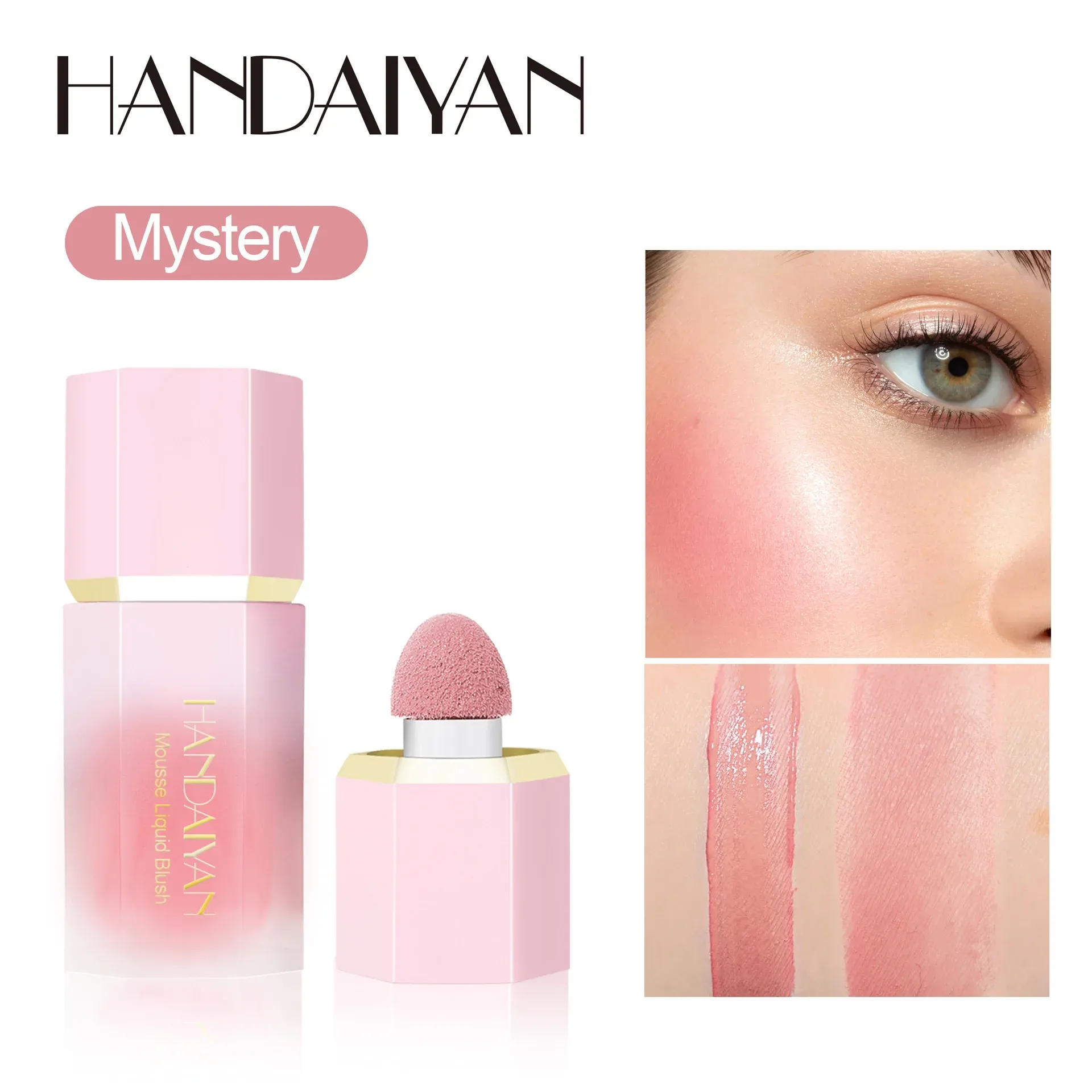 Wholesale HANDAIYAN Waterproof Cheek Liquid Blush Stick In The Mud For ...