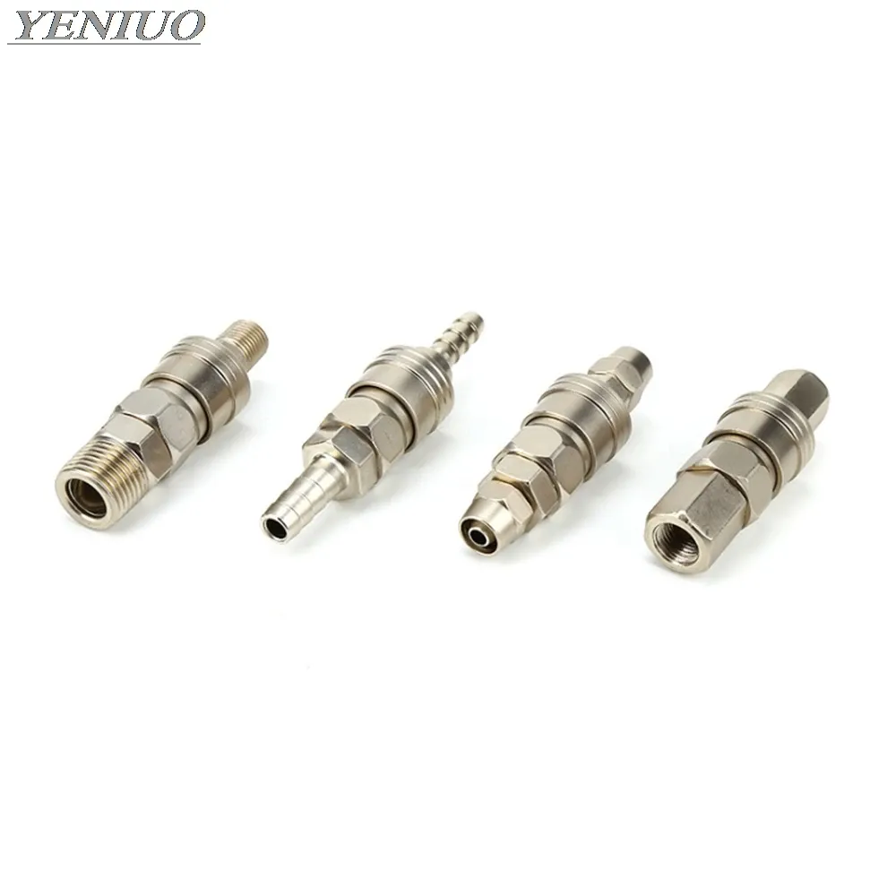 Self Locking C Type Pneumatic Air Compressor Hose Quick Coupler Durable ...