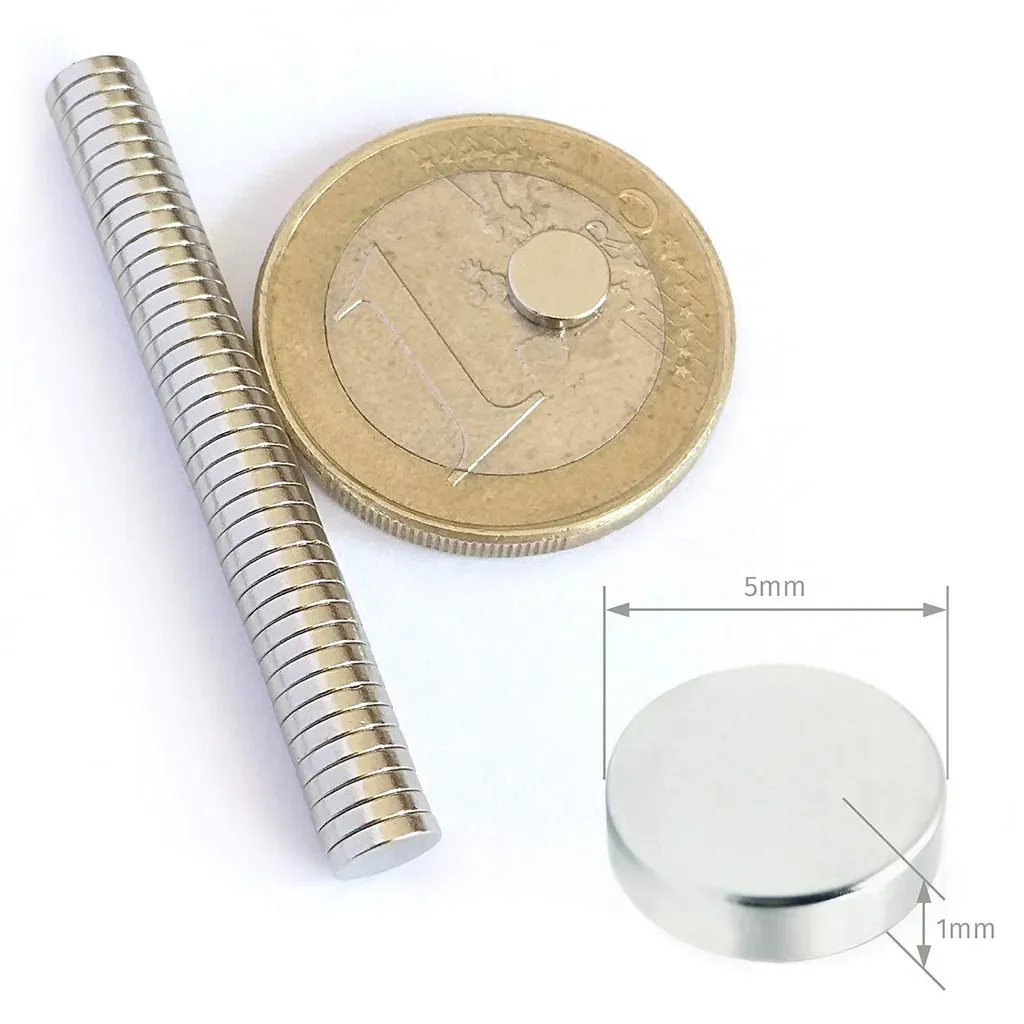 DHgate.com:N52 Disc Neodymium Magnets (50 Pack), Powerful Rare Earth ...