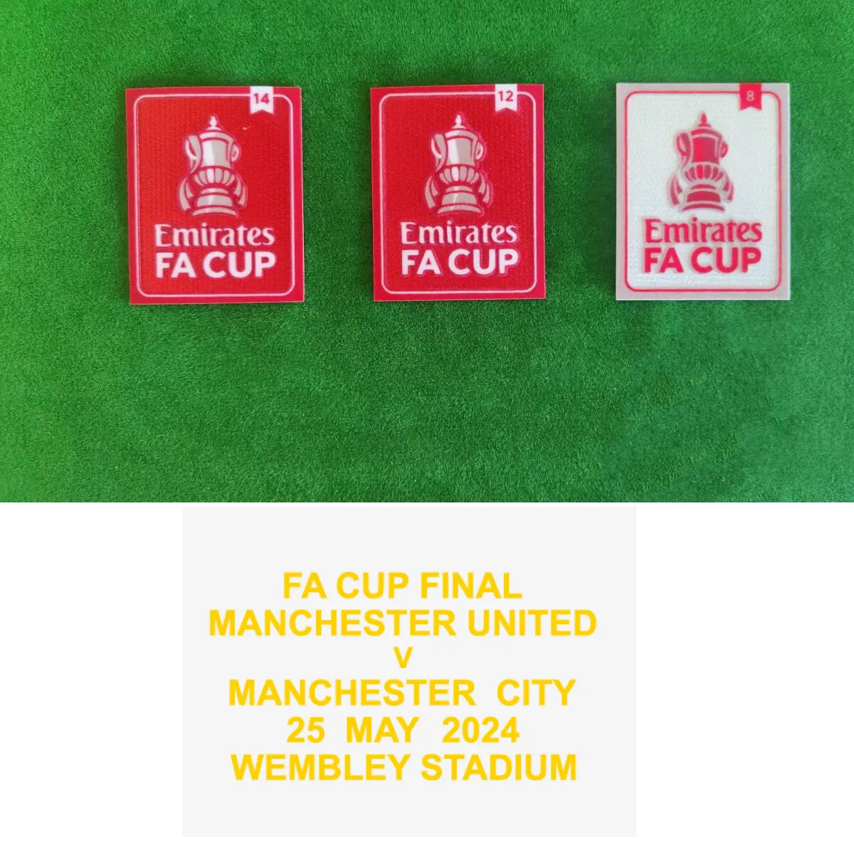 FA Cup Final Soccer Patch Badge Embroidered... From Thiagobart, $1.76 ...