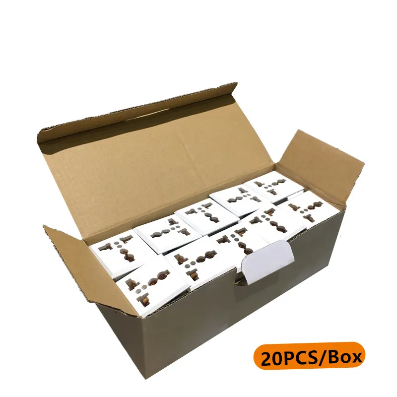 SS 801 Universal AC Power Socket Multi Functional 3 Pin Outlet For US ...
