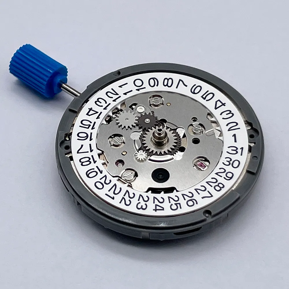 Japan Movt Watches Timepiece Movement With Black & White Disc Crown At ...