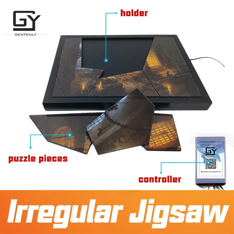 Irregular Jigsaw Puzzle: Unique Escape Room Game Experience from Dhgate ...