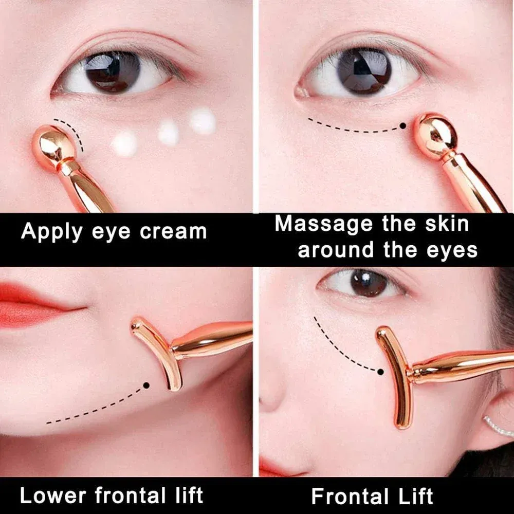 DHgate.com:Exquisite Metal Eye Cream Applicator Wand for Delicate ...