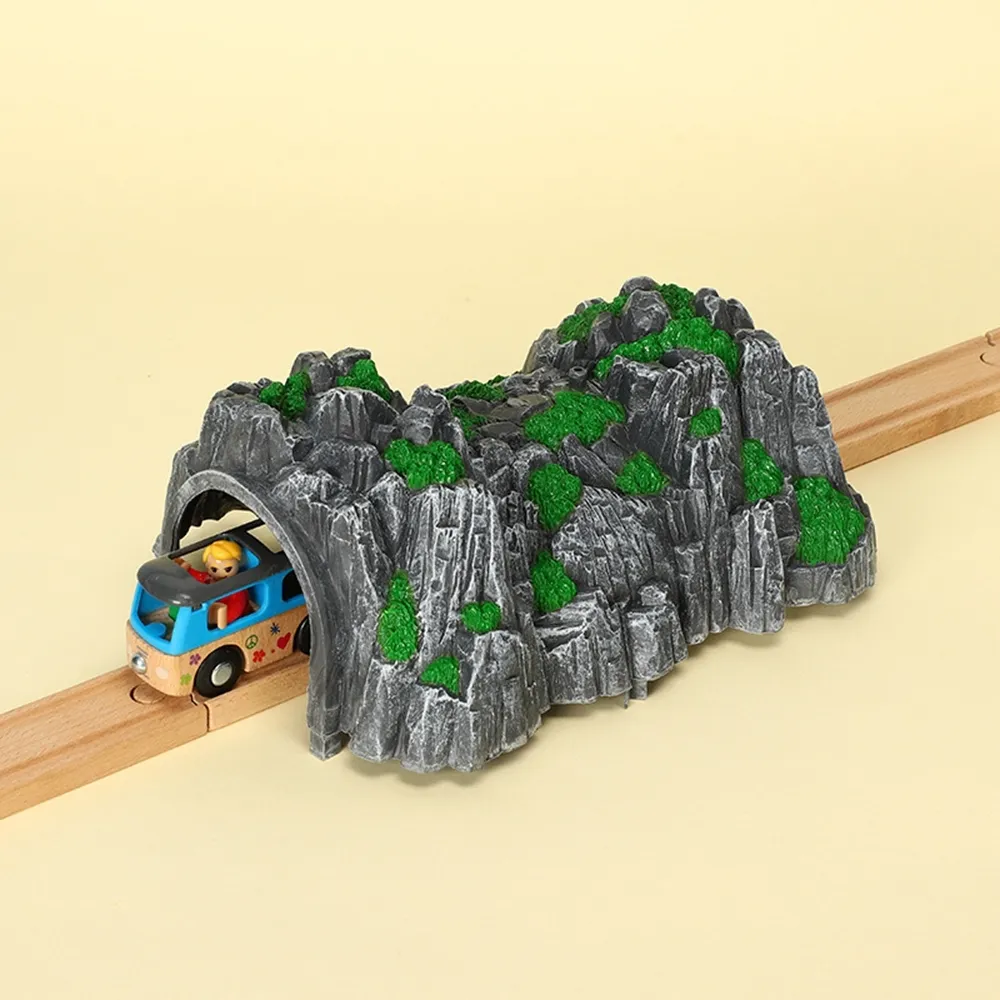 Model Train Table HO Scale Model Train Tunnel - 2 Piece Plastic Cave ...