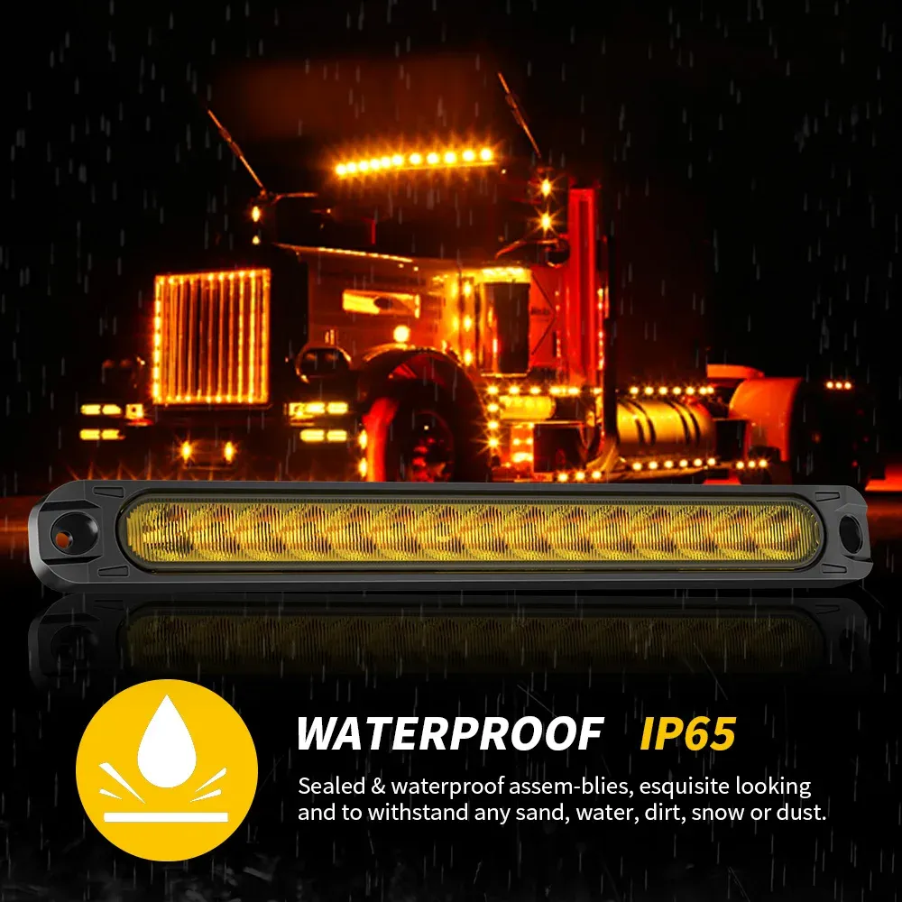 12V/24V 15LED Truck Side Marker Indicator Lights Car... From Ddmylovely ...