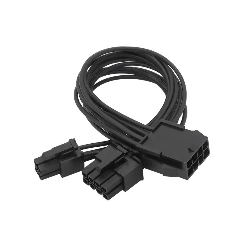 CPU 8-Pin Female to CPU 8-Pin ATX 4-Pin Male Power Supply Converter ...