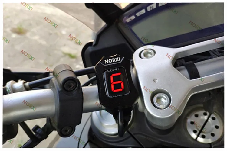 Universal Motorcycle Gear Indicator LCD Digital Display for SUZUKI SV ...