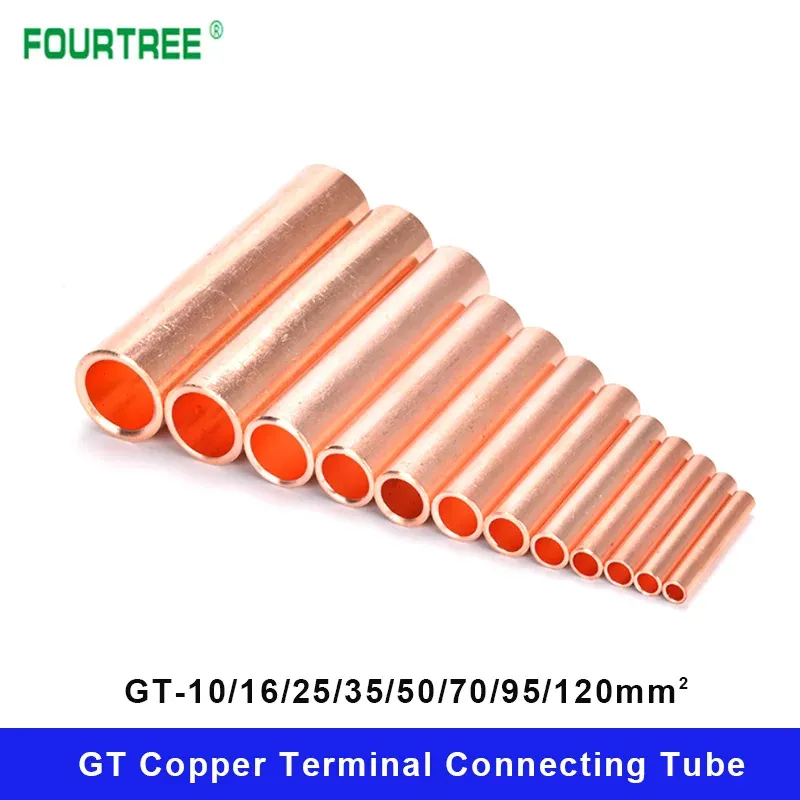 DHgate.com:GT Copper Wire Cable Hole Passing Connecting Sleeve Tube ...