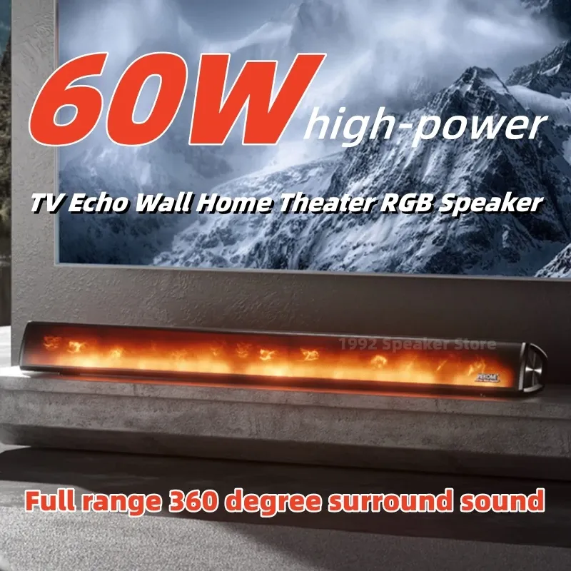 DHgate.com:2024WEKOME Bluetooth Speaker, Echo Wall Cool Flame Light, 3D ...