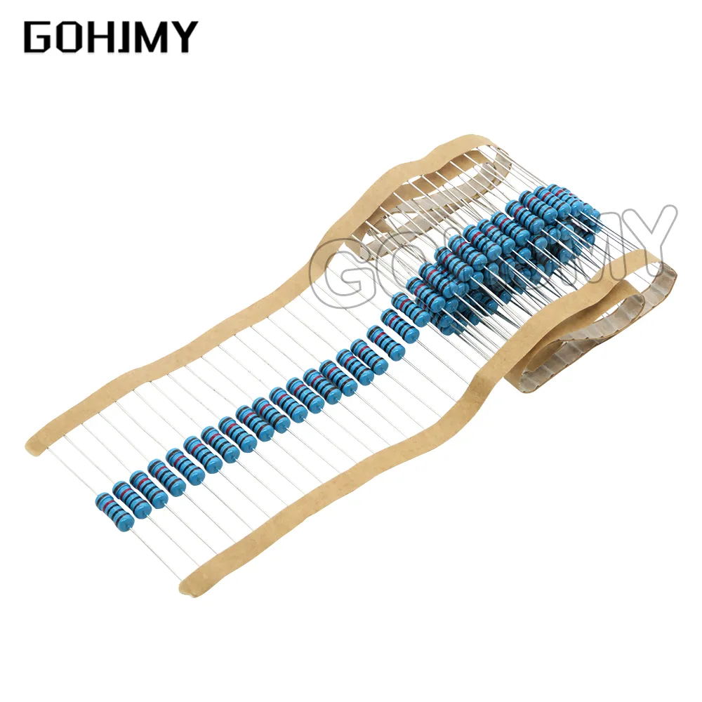 1W Metal Film Resistor 1% Tolerance 1 Ohm to 1 Megaohm Range from ...