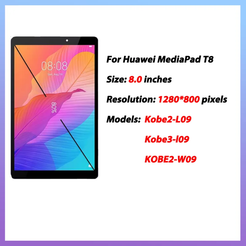 DHgate.com:Original Huawei MatePad T8 C3 8.0 LCD Display Touch Screen ...