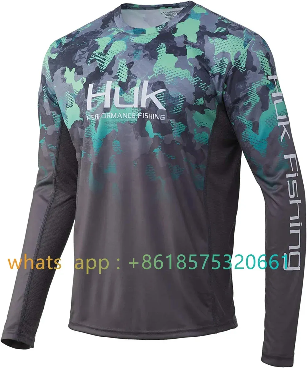 DHgate.com:Huk Mens Icon X Camo UPF 50+ Long-Sleeve Fishing Shirt for ...