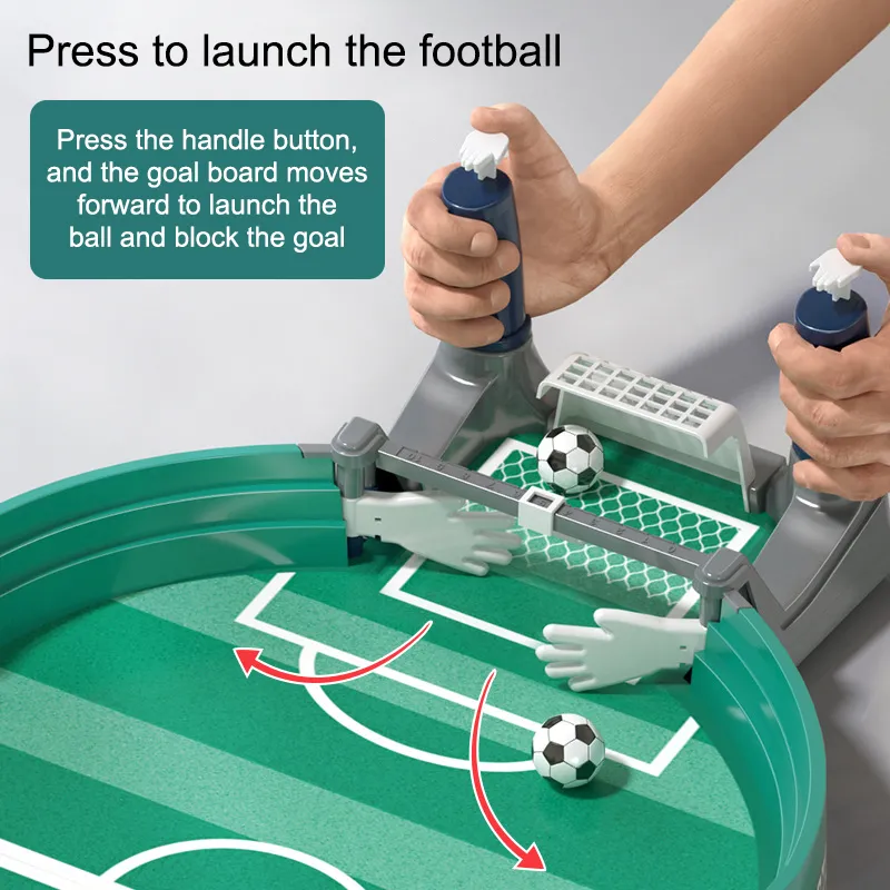 Interactive Soccer Tabletop Game - Family Football Match Desktop Toy ...