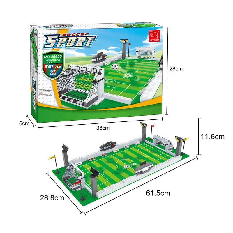 DHgate.com:Worldwide Stadium Building Blocks for Football Team Match ...