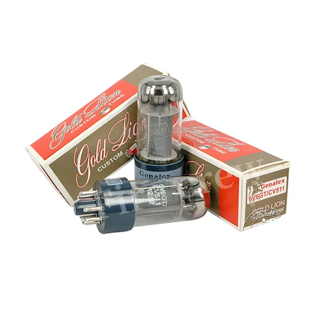 Fire Crew GOLD LION 6V6 6V6GT Vacuum Tubes Replacement For CV511 6P6P ...