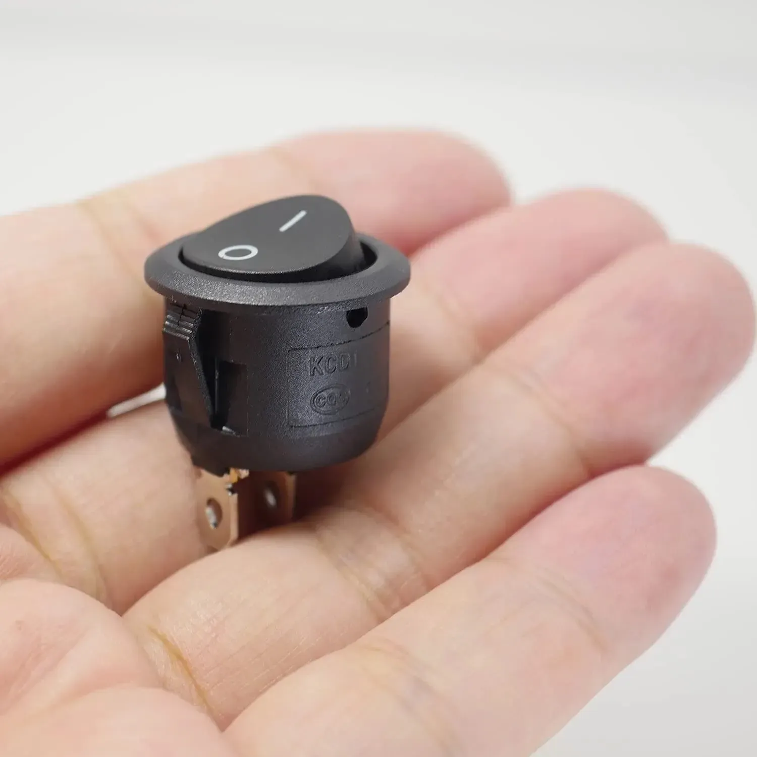 DHgate.com:10-Pack Black SPST Snap-in Rocker Switch, ON-OFF Toggle, AC ...