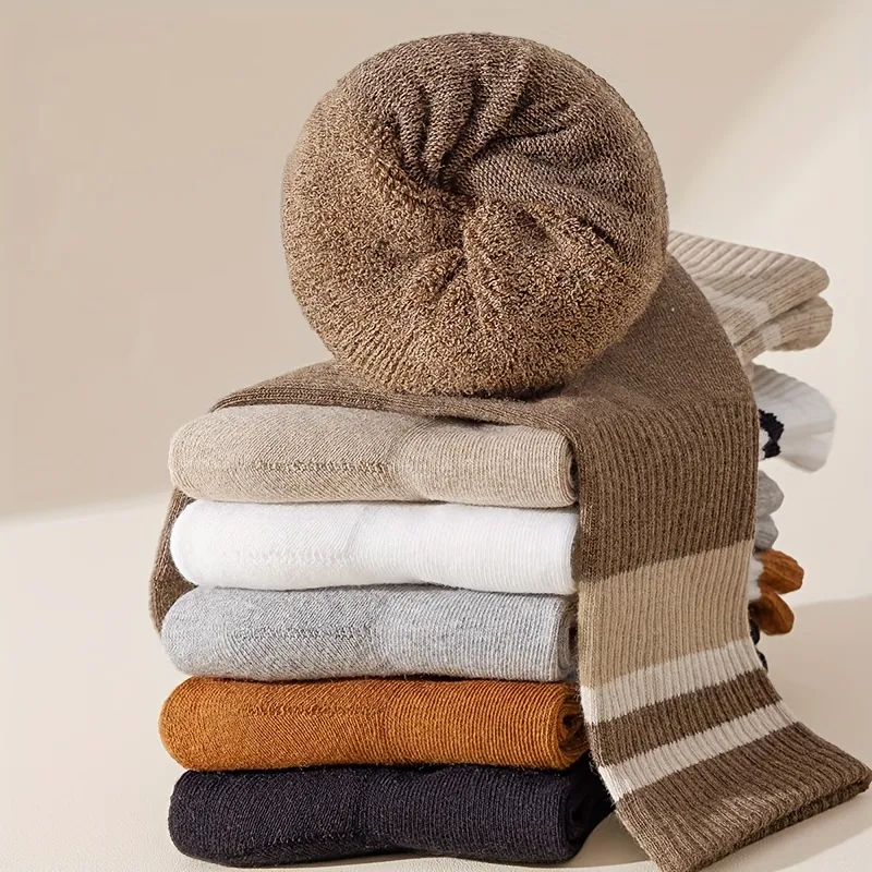 DHgate.com:Vintage-Style Striped Mens Crew Socks in Comfy Cotton Blend ...