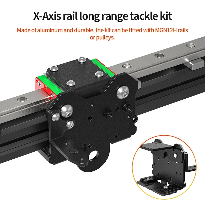 3D Printer Parts X Axis MK8/MK10 Linear Rails Extruder Direct Drive ...