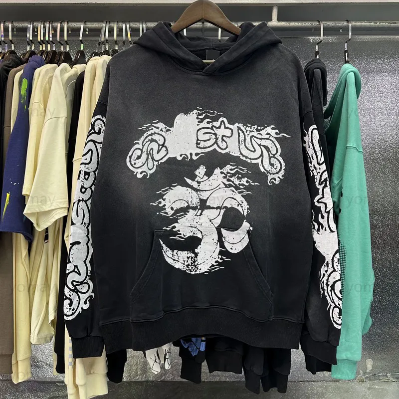 High Quality Hip Hop Designer Hoodie And Splash Pants Set For Men And ...