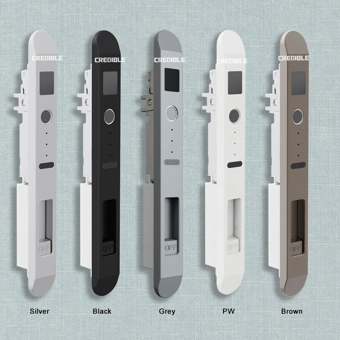 DHgate.com:Sleek Biometric Fingerprint Smart Lock for Sliding Door ...