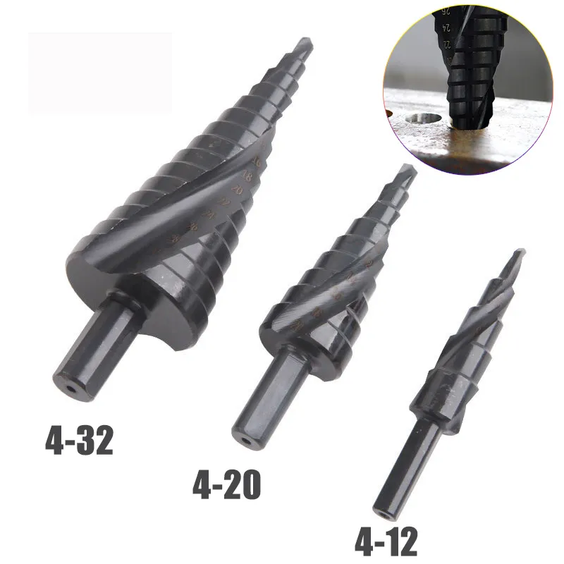HSS Cobalt drill bit stepper Set - 4-12, 4 to 20, and...