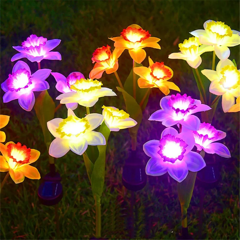 DHgate.com:2024 UpgradedSolar LED Garden Lights, Waterproof Outdoor ...