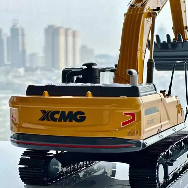 XCMG XE380GK Grande Excavatrice Diecast Modèle Collection De Véhicules En Génie En Alliage Du ...