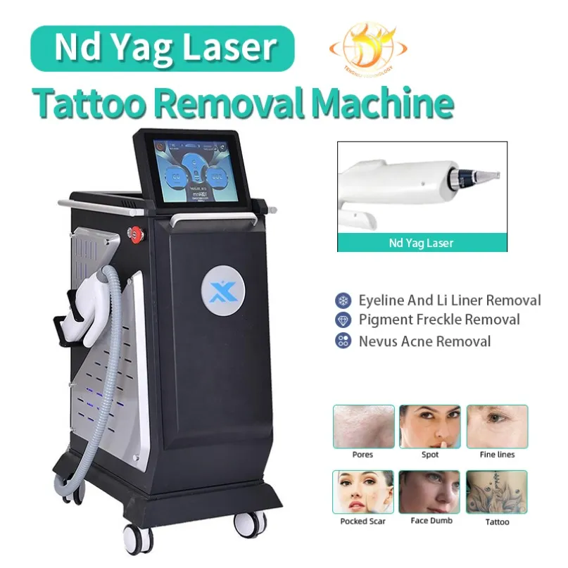 Advanced IPL Skin Tightening & Freckle Removal Machine With Q Switched ...
