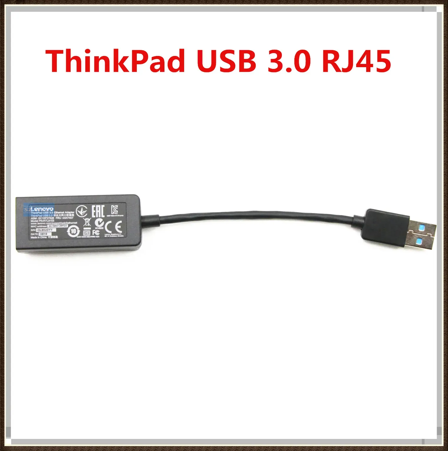DHgate.com:Lenovo ThinkPad USB 3.0 to Ethernet Adapter (4X90S91830 ...
