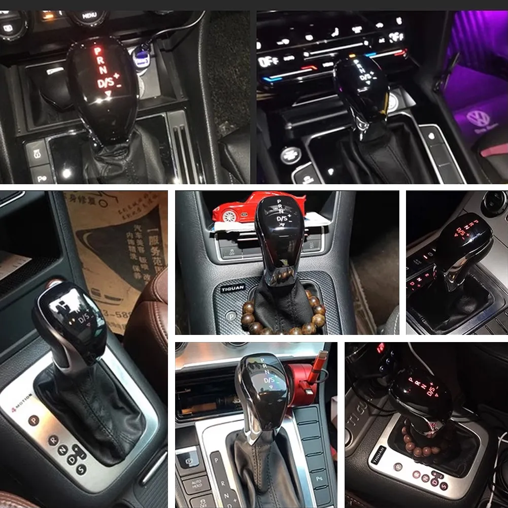 Electronic Shift Handle with LED for VW Golf Mk6 Mk7 Passat B7 B8 ...