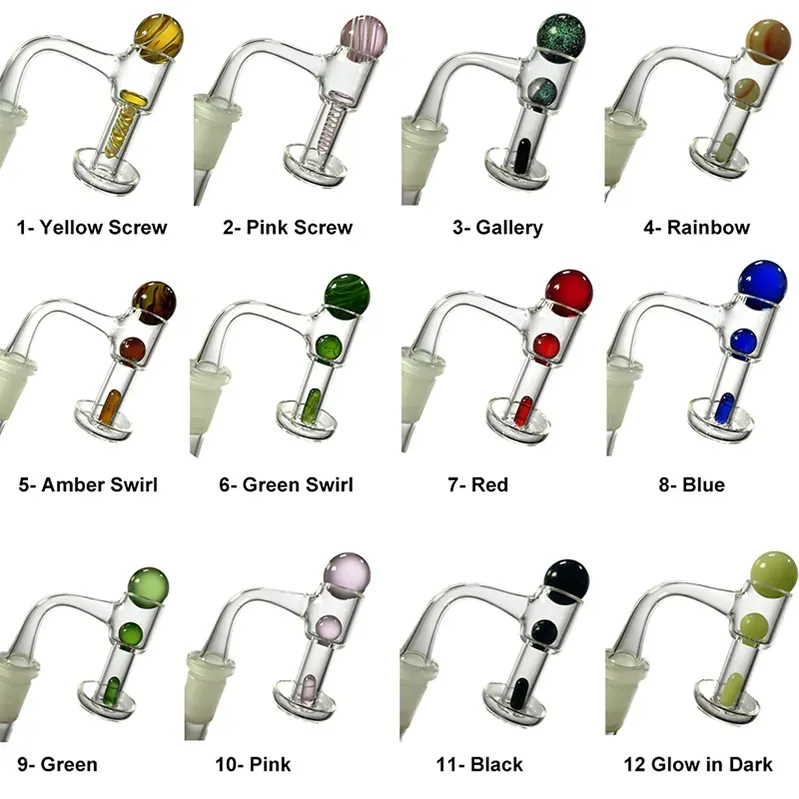 QuartzPro Marble Banger Full Set Fully Welded Terp Slurper Quartz Oil ...