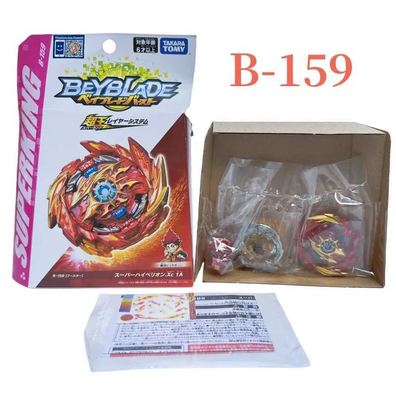 4D Beyblades Takara Tomy Beyblade Burst Booster B 159 Super Hyperion .Xc 1A Attack Gyro Bayblade ...