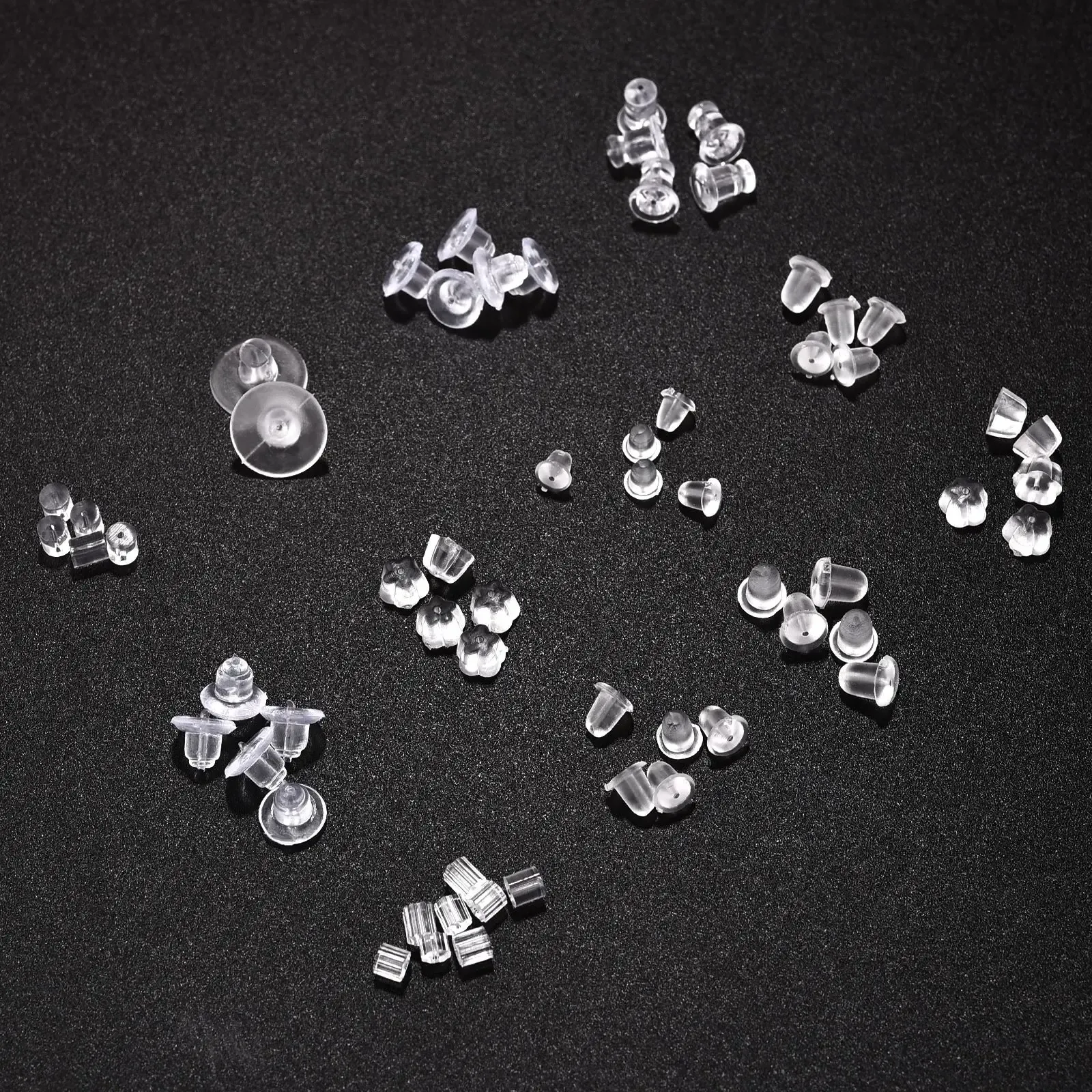 DHgate.com:Silicone Earring Backs - Round Ear Plugs - 200 to 1000Pcs ...
