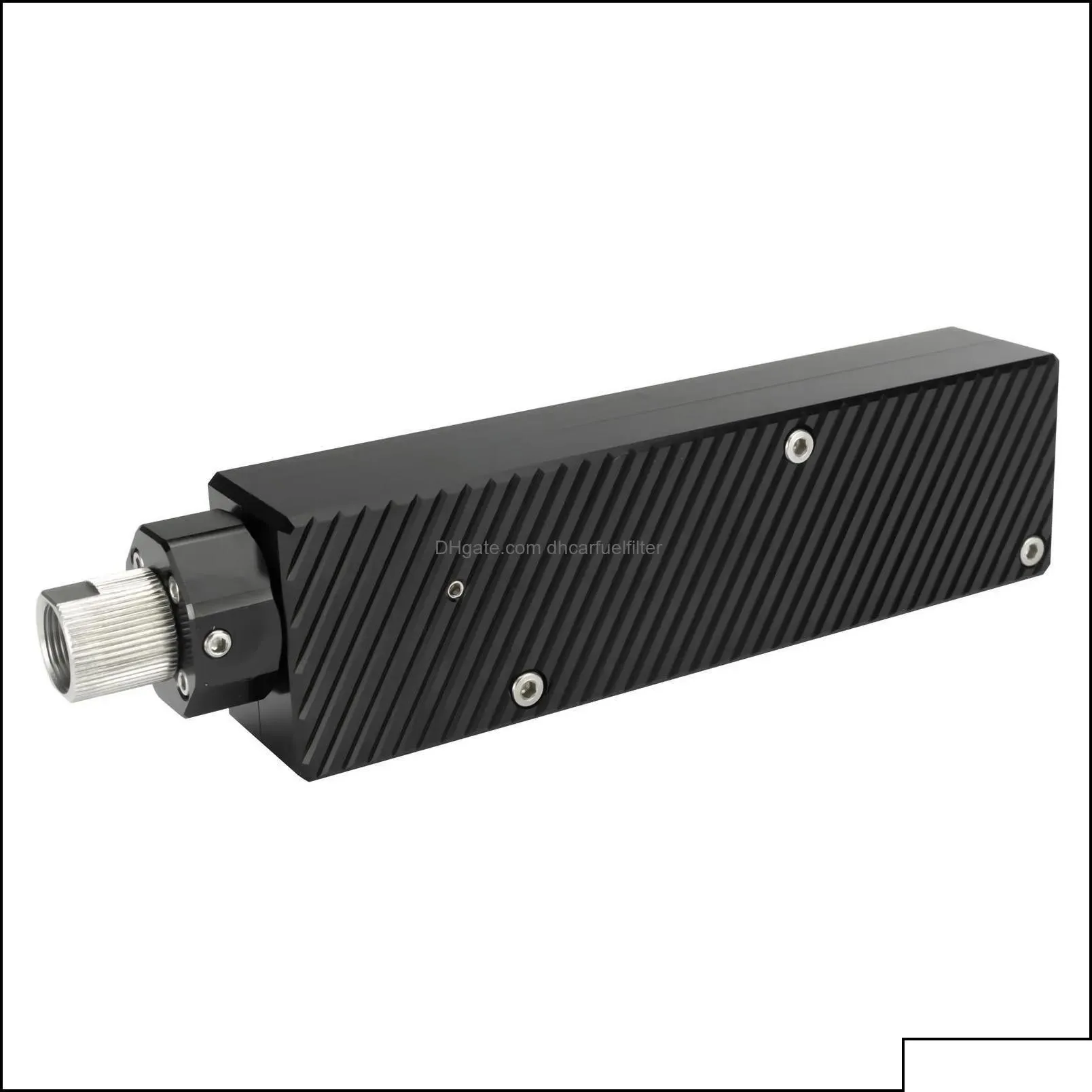 DHgate.com:Fuel Filter DIY Aluminum 1/2x28 & 5/8x24 Square Single Core ...