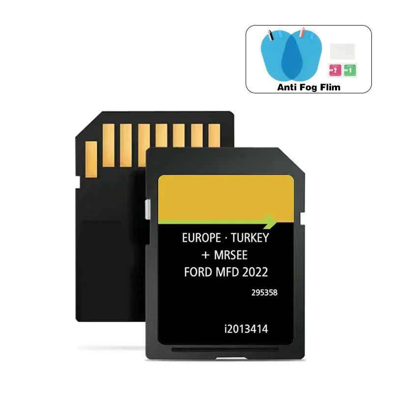 Latest Genuine SD Map Card for Ford MFD Sync Sat Nav Fiesta Focus Kuga ...