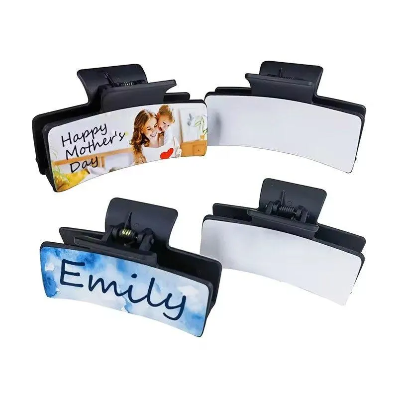 DHgate.com:Custom Wholesale Sublimation Blank Hair Claw Clips | Bulk ...