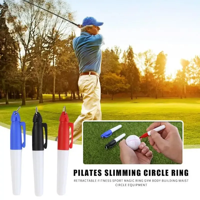 Ball Liner Drawing Alignment Putting Tool Kit,Line Golf Ball Marker Pen ...