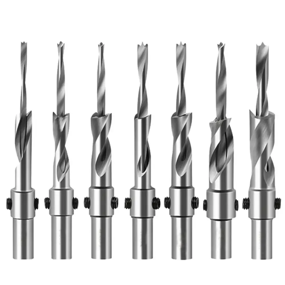 DHgate.com:8-Piece High-Speed Steel Countersink Drill Bit Set for ...