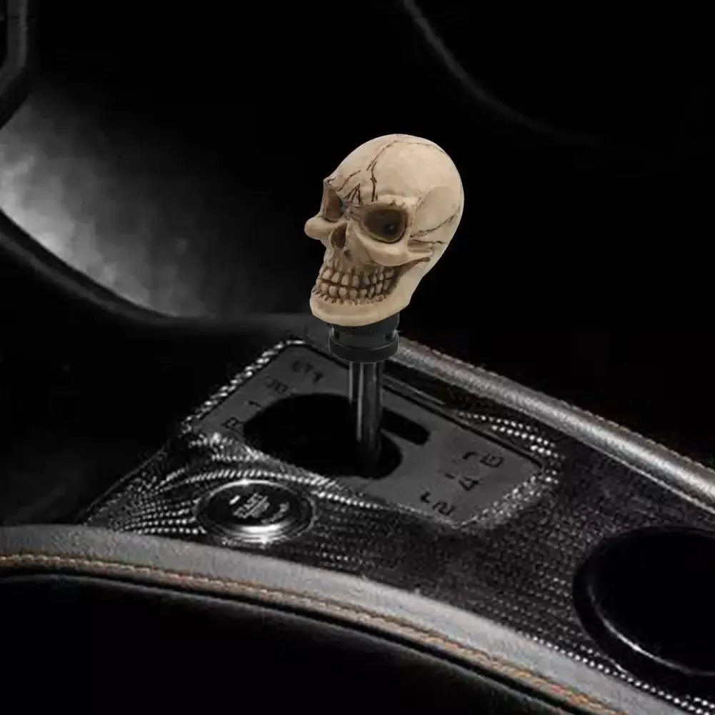 DHgate.com:Unique Skull Gear Shift Knob: Universal Car Shifter Lever ...