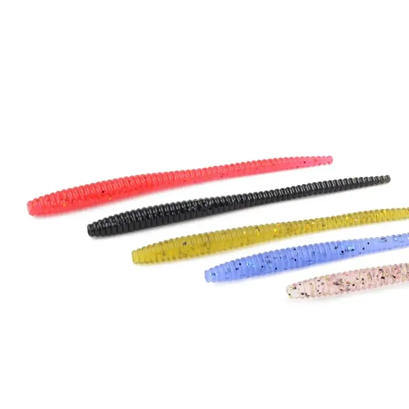 MEREDITH Slow Sinking Trout Worm Soft Baits 60mm &... From Ddmywonder ...