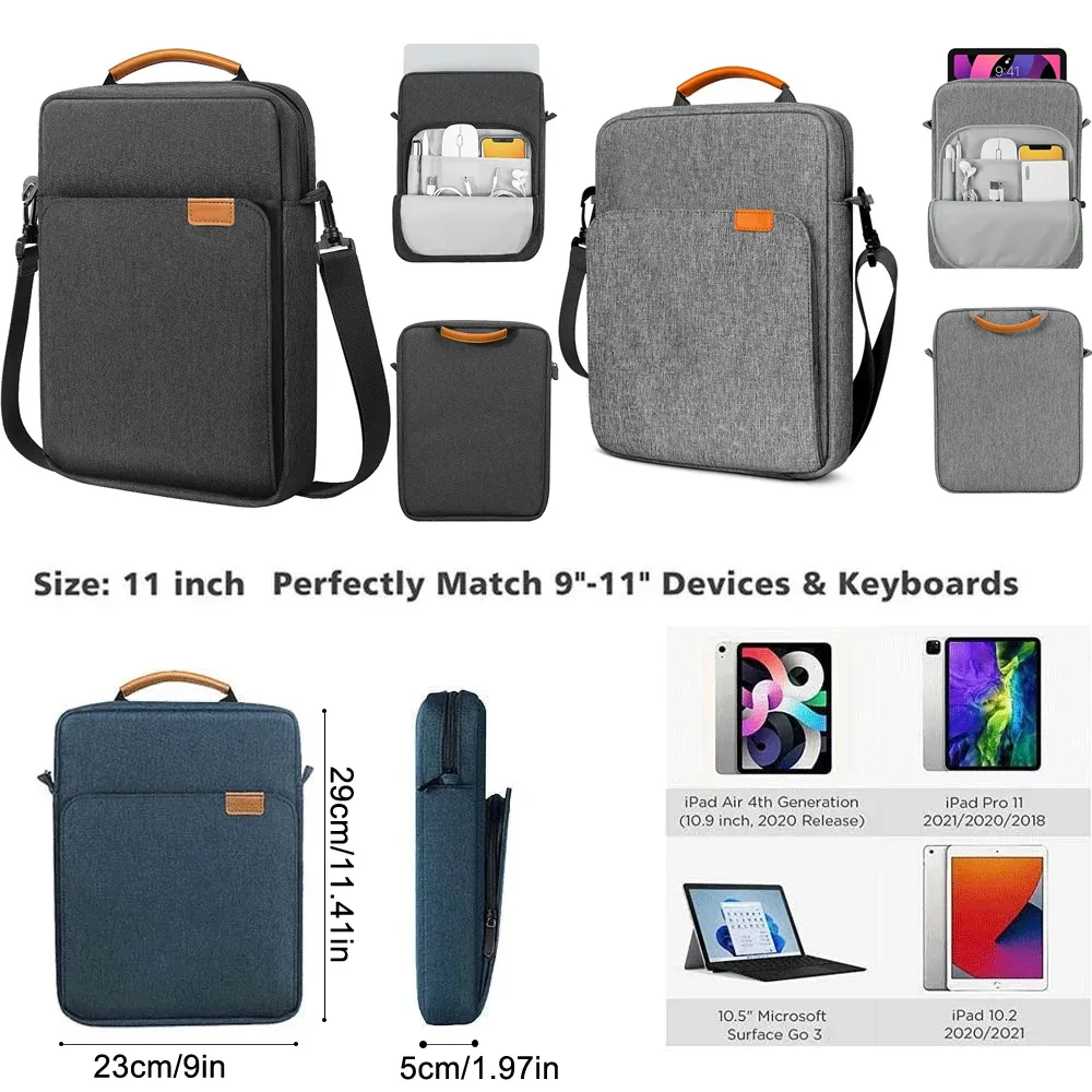 DHgate.com:UpgradedShockproof Tablet Sleeve Bag with Shoulder Strap for ...