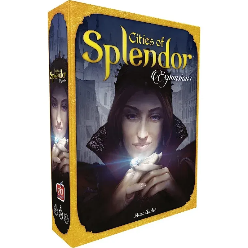 Cities of Splendor Expansion Board Game: Strategy Game for Family Game ...