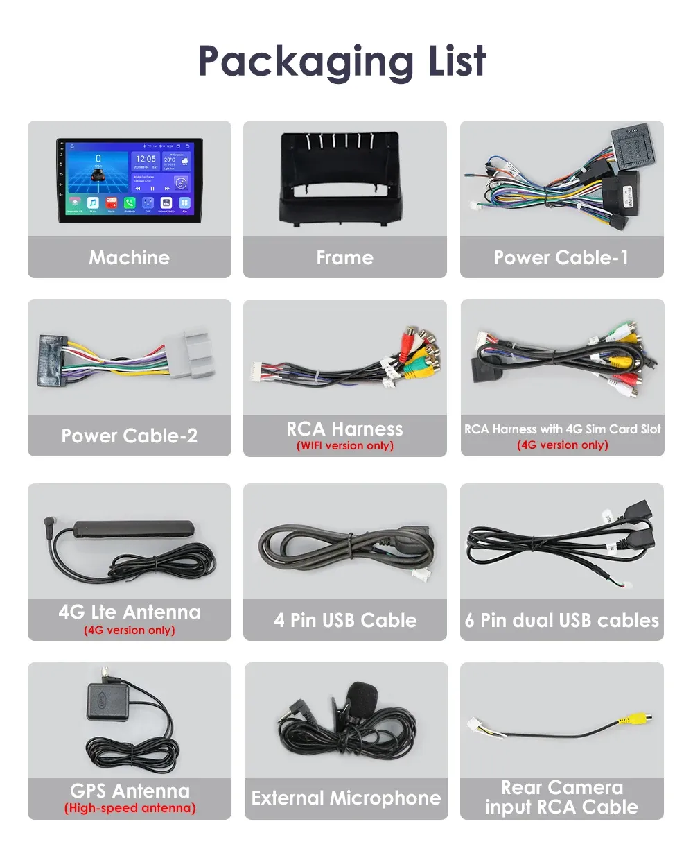 2015 Ford Fusion Radio Dash Kit & Android 12 Car Stereo for Fiesta 2009 ...